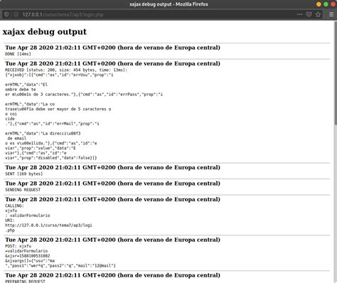 31 Xajax Dwes07 Aplicaciones Web Dinámicas Php Y Javascript