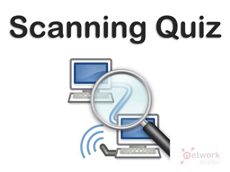 Scanning Cyber Security Quiz Networkwalks Academy