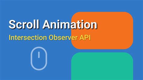Scroll Animation Youtube