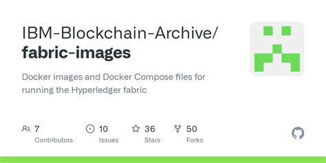 Github Ibm Blockchain Archivefabric Images Docker Images And Docker Compose Files For