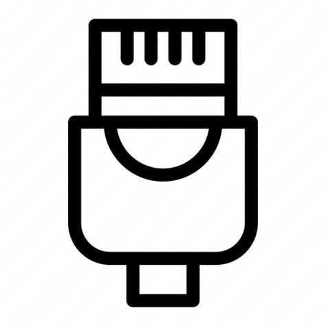 Cable Ethernet Interface Internet Icon