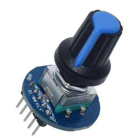 Rotary Encoder Module 20IMP REV With Knob To Arduino