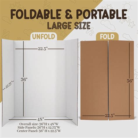 Tri Fold Poster Board Printing