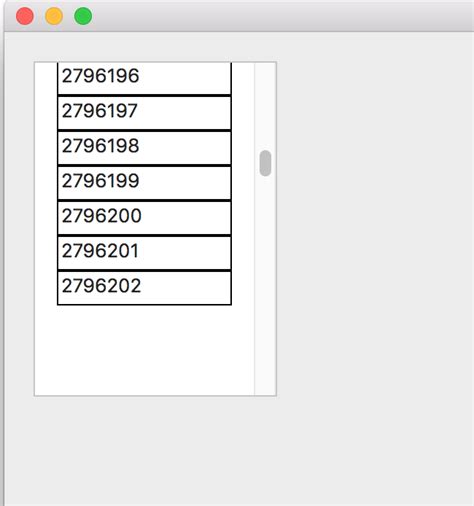 Swift Nscollectionview Maxes Out At 2796202 Items Stack Overflow
