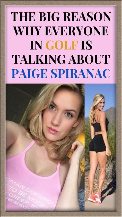 The Big Reason Why Everyone In Golf Is Talking About Paige Spiranac