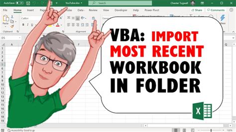 Excel Vba To Open And Import Last Created Most Recent Workbook In Folder