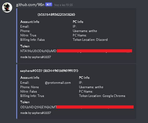 GitHub Zicking Discord Token Grabber A Simple Token Grabber With