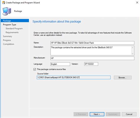 Hp Uwp Application Pack Deployment In A Microsoft Configuration Manager Os Deployment Task Hp