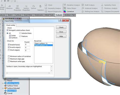 Investigating Continuity And Curvature In Solidworks Part 3 Goengineer