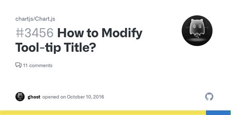 How To Modify Tool Tip Title · Issue 3456 · Chartjschartjs · Github