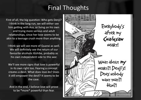 Love Vs Fear Observations On This Power System R Chainsawman