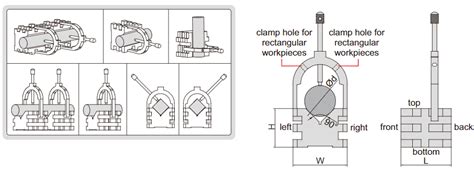 Insize V Block Set 2 W Clamps 6802 1 Judge Tool And Gage
