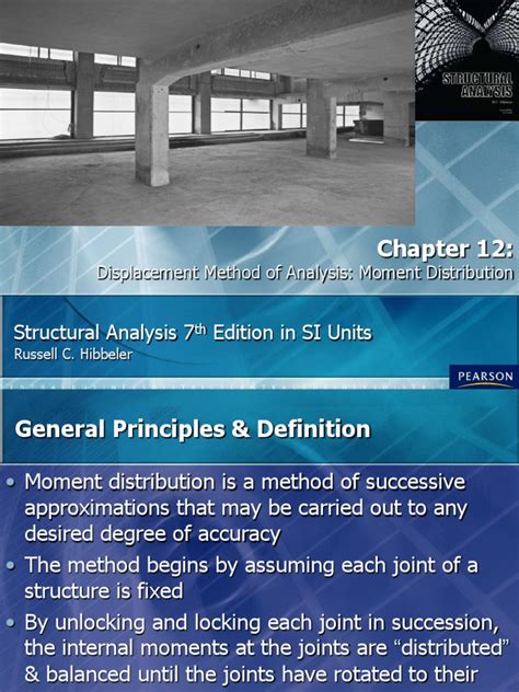 Chap 12 Displacement Method Of Analysis Moment Distribution Pdf Structural Analysis Beam