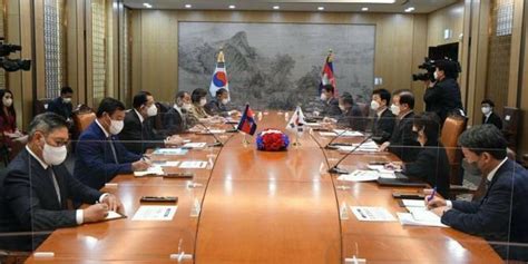 ប្រធានសភាកូរ៉េ ជម្រាបសម្តេចតេជោ ហ៊ុន សែន ថា