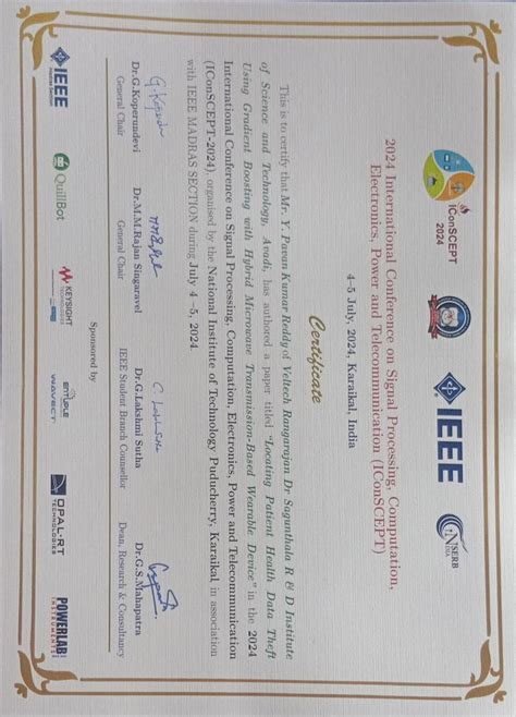 Pavan Kumar Reddy On Linkedin Paper Presentation🔥