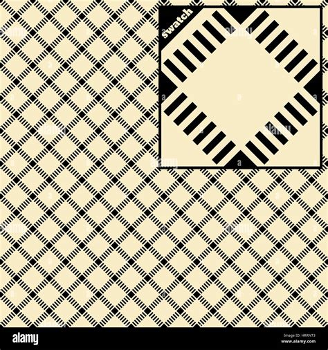Seamless Pattern With Source Swatch Stylish Elegant Texture Regularly Repeating Geometrical