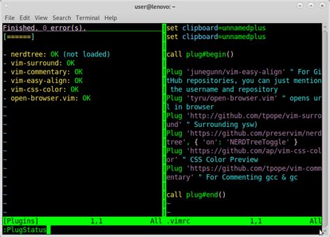 GNU Linux How To Vim Install VimPlug Dwaves De