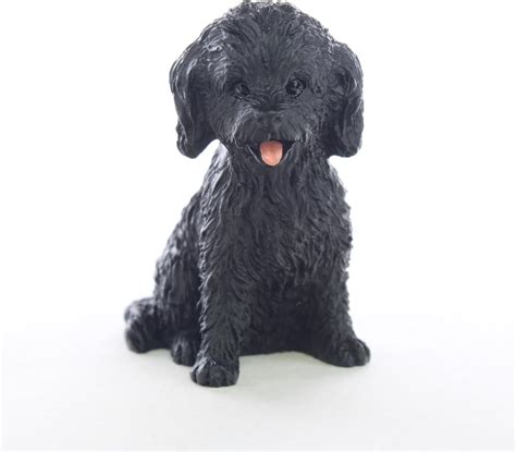 Conversation Concepts Miniature Cockapoo Black Tiny One Figurine Home And Kitchen