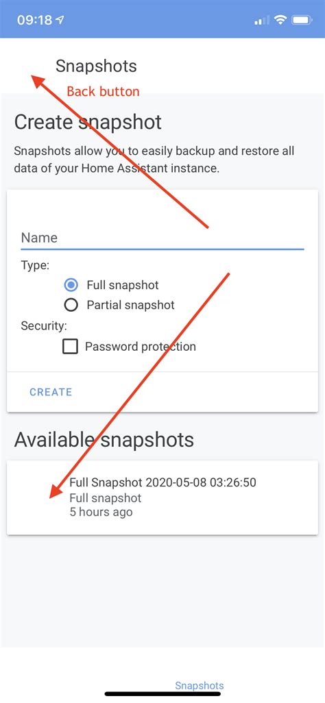 Missing Tabs For Add On Store Snapshots And Sustem · Issue 5808