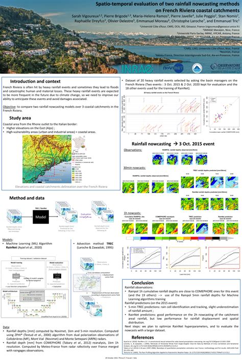 Pdf Spatio Temporal Evaluation Of Two Rainfall Nowcasting Methods On French Riviera Coastal