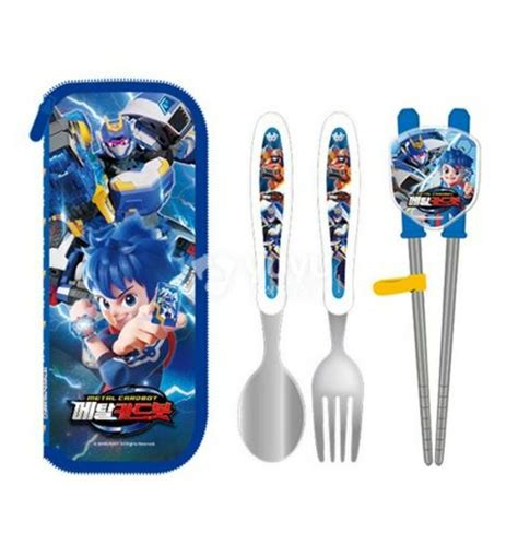 메탈카드봇 알찬 교정용 스푼 포크 젓가락세트 티몬