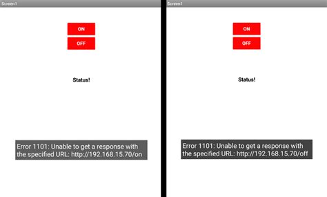 Error 1101 In Mit App Using Esp32 Bugs And Other Issues Mit App Inventor Community