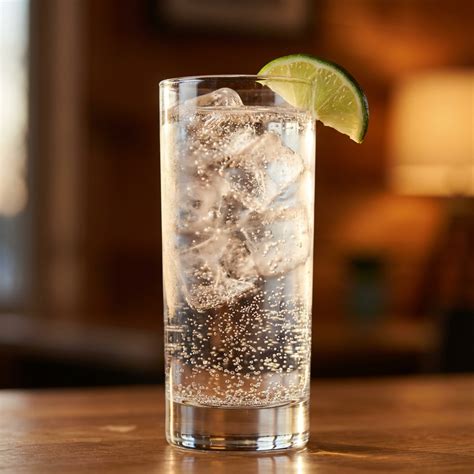 Vodka Tonic Es Un Cóctel Sencillo Y Refrescante