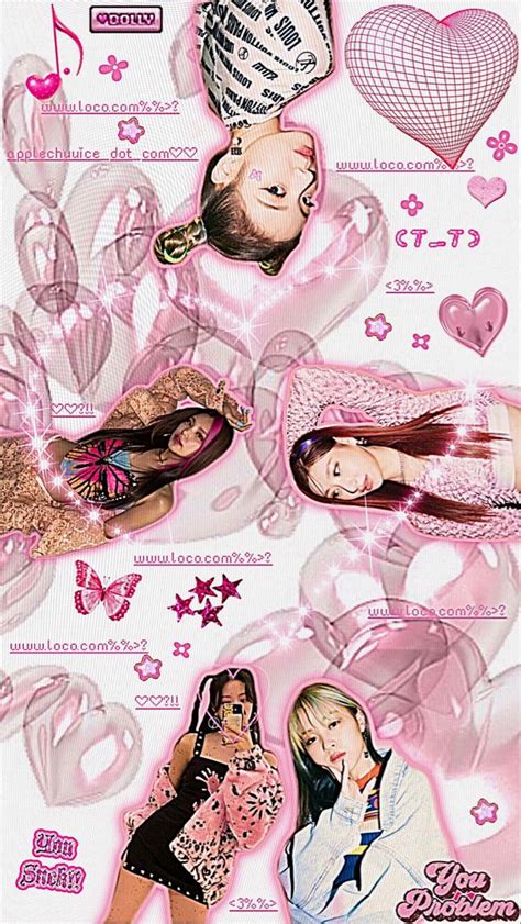Itzy Wallpaper 💗📡💻 Retro Wallpaper Iphone Cute Poster Wallpaper