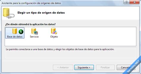 Base de datos con Visual Basic NET o C sin escribir código I