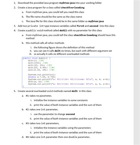 Solved 1 Download The Provided Java Program Mydriverjava