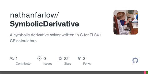 Github Nathanfarlow Symbolicderivative A Symbolic Derivative Solver Written In C For Ti 84