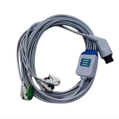 Adult 5 Lead 6 Pin Grey Ecg Cable At ₹ 600piece In Vadodara Id