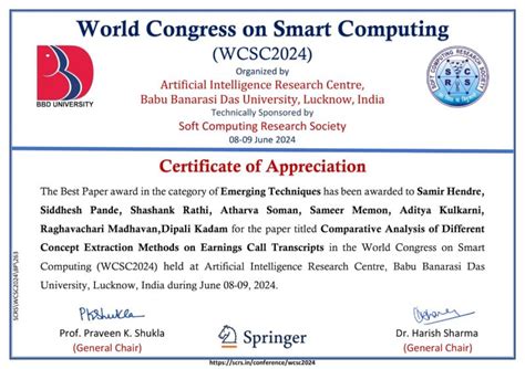 Sameer Memon On Linkedin Research Ai Nlp Finance Conferencepublication Gratitude 24