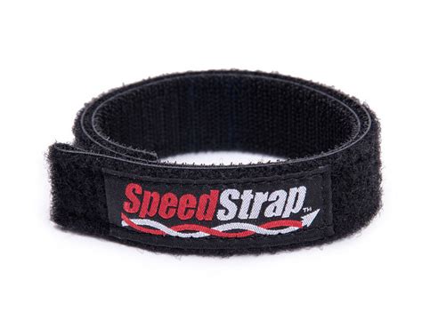 Speedstraps Speedwraps 1 Wide X 20 Long Black Qty 2 Speedstrap