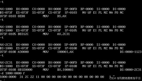8086汇编基础 Debug工具案例一则 Csdn博客 8086汇编基础 Debug工具案例一则 Csdn博客