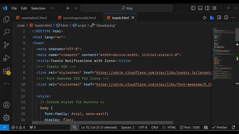 Ultimate Guide To Toastr Notifications Creating Stunning Toasts And Alerts With Html And Javascript