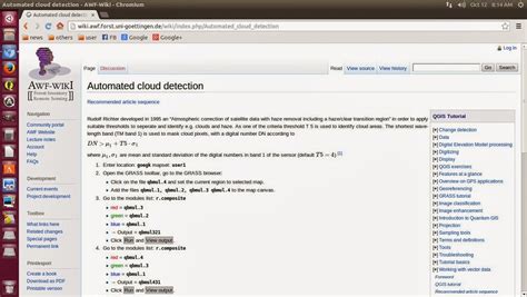 My Qgis Malaysia Remove Haze With Grass Gis Through Qgis