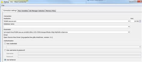 hive connector to hdp 2 6 not working knime extensions knime