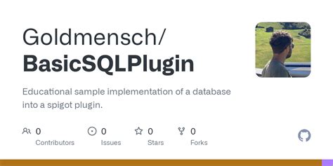 Github Goldmenschbasicsqlplugin Educational Sample Implementation