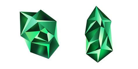 Emerald Crystal Cursor Custom Cursor