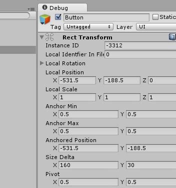 Anchor Points Missing In RectTransform Questions Answers Unity Discussions