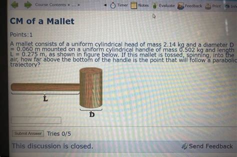 solved course contents timer notes evaluate feedback