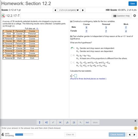 Solved D Determine The P Value E Make The Proper Chegg Com