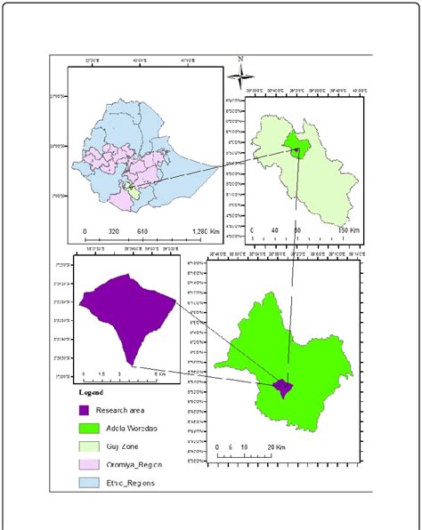 Map Of The Study Area Adola Sub Site Guji Zone Of Southern Ethiopia