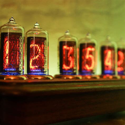 Past Indicator Vostok 3 Nixie Tube Table Clock Review Coolest Clock Ever Kaminskyblog