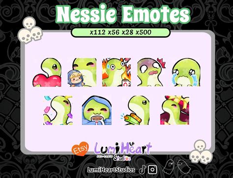 Nessie Apex Emote Bundle Etsy