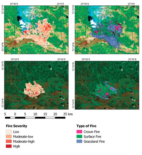 Fig S 1 Burned Area Classification According To Landsat 8 Oli Data