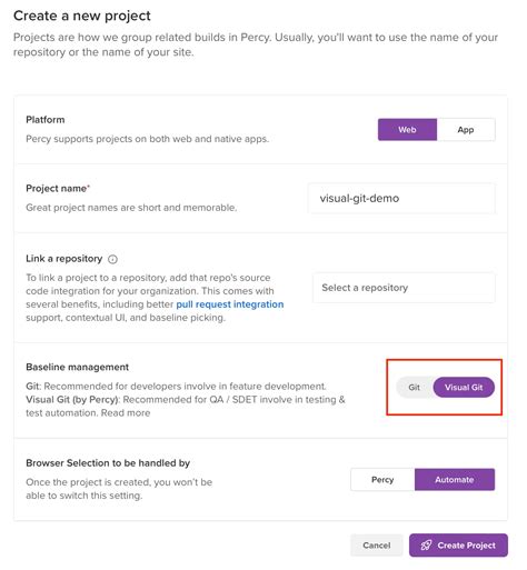 Baseline Management Browserstack Docs