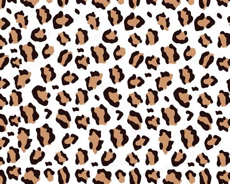 Leopard Print Pattern Svg Leopard Spots Svg Cheetah Print Etsy