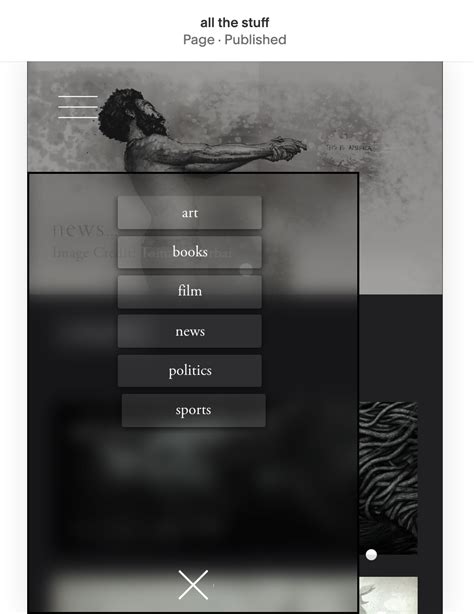 Button Alignment In Mobile Overlay Menu Customize With Code Squarespace Forum